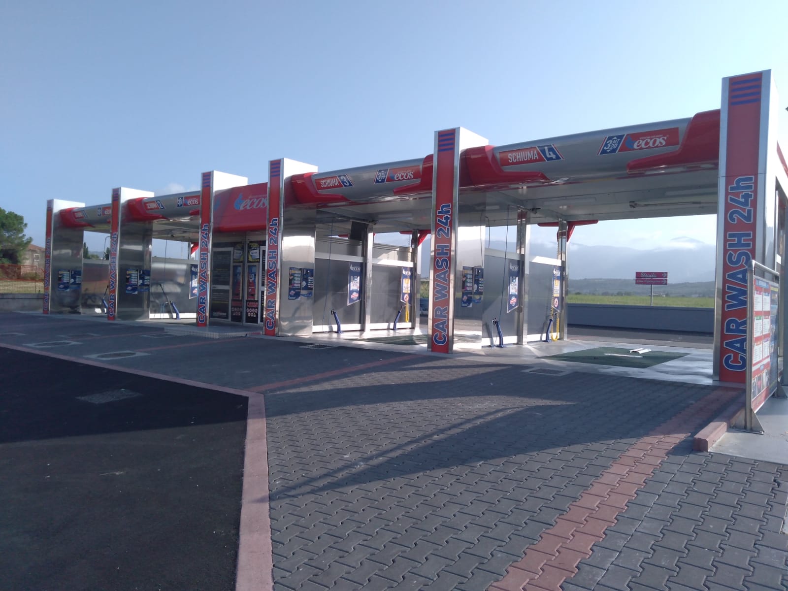 I nostri autolavaggi - Distributori Ecos